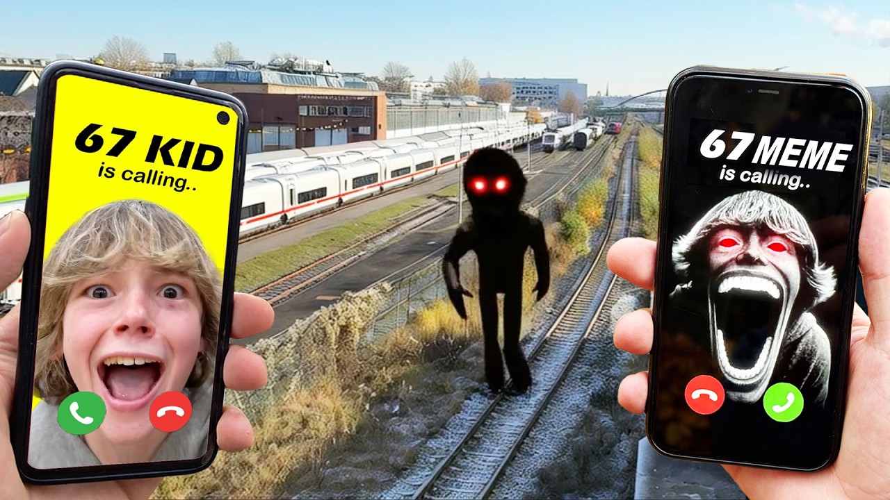 DO NOT CALL 67 MEME and 67 KID at the city - YouTube