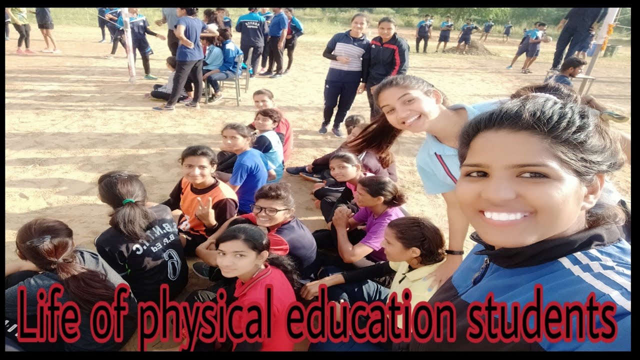 Life of Physical Education Students In Raj University||Bpe,Bped,Mped ...