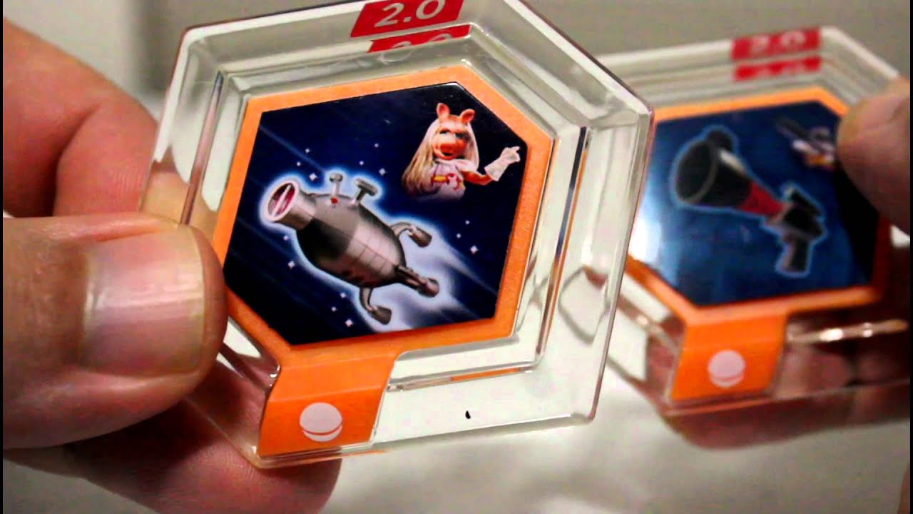 Disney Infinity Opening 2 Disney Originals Power Disc Packs (Unboxing ...