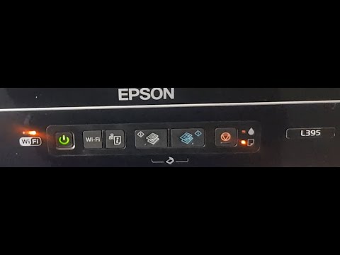 error reset epson L395 almohadillas al final de su vida util - YouTube