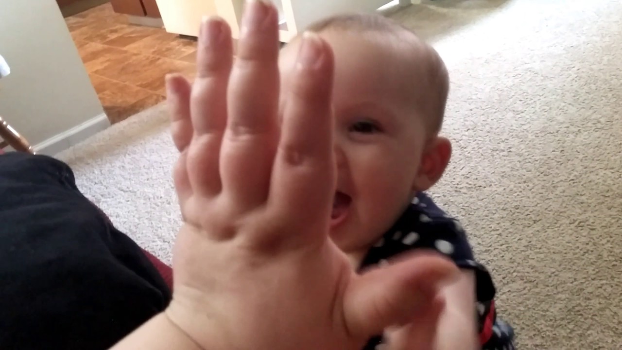 11 Months High Five - YouTube