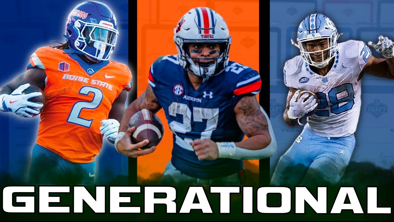 The Greatest Running Back Draft Class EVER | The Draft Rankings Show ...