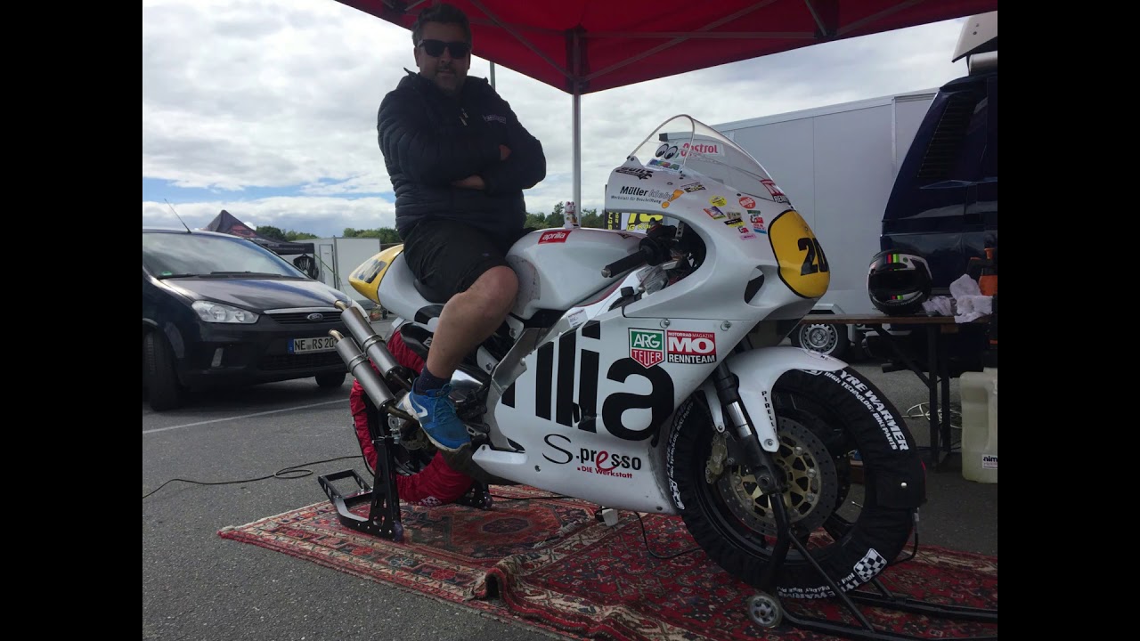 2 Stroke Hockenheim 2017. Aprilia RS, Yamaha TZ Ronax 500 VP46 - YouTube