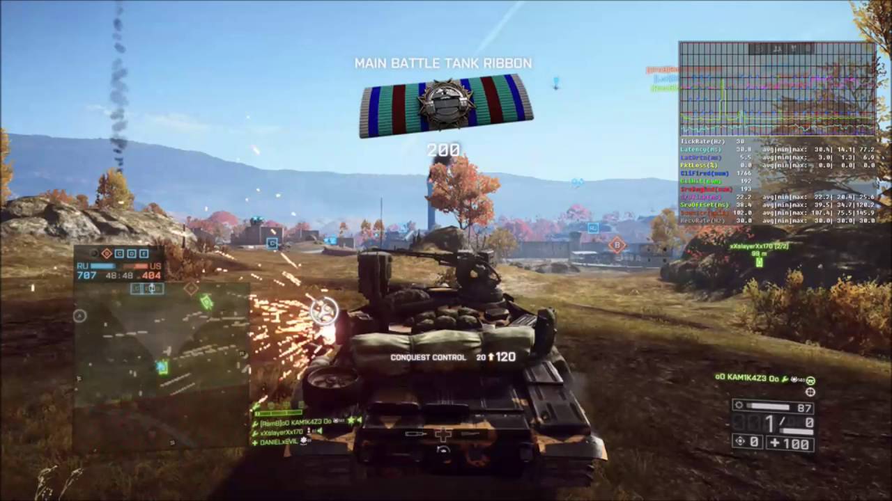 BF4 Tank Gameplay (62-0) Caspian Border: T90A - YouTube