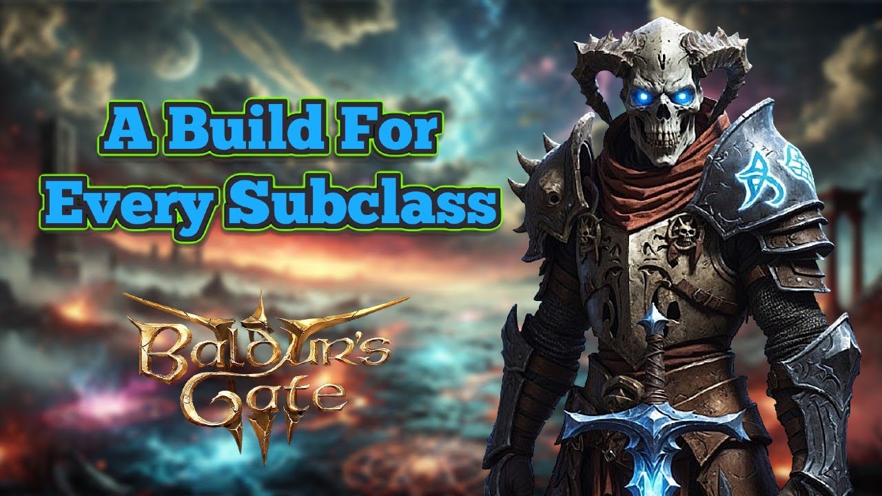 A Build for Every Death Knight Mod Subclass | Baldur's Gate 3 Builds ...