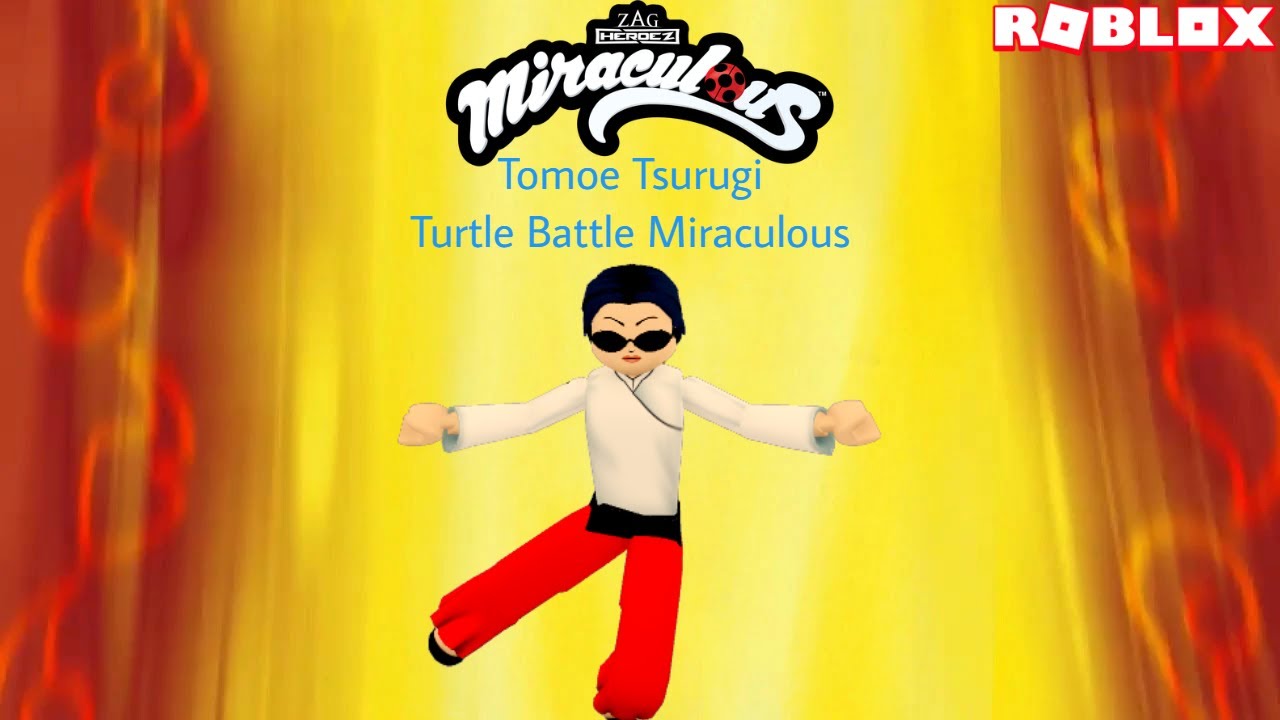 New Tomoe Tsurugi & Turtle Power Miraculous on Miraculous RP Roblox ...