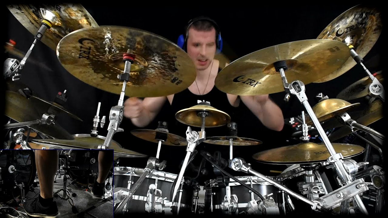 Deeds of Flesh - Darren Cesca Drum Practice - Ethereal Ancestors - YouTube