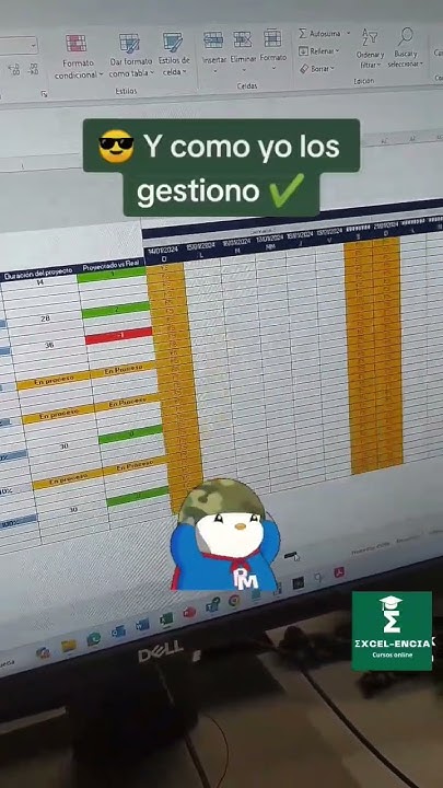 Hacks Excel Excel Excelavanzado Excelcourse Gantt Tipsexcel Exceltraining Shorts