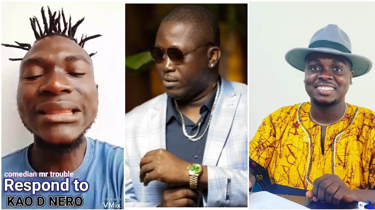 Kao Denero and Salone Comedians beef🚨. mi laff dae @😂🤣😂🤣. my Take ...