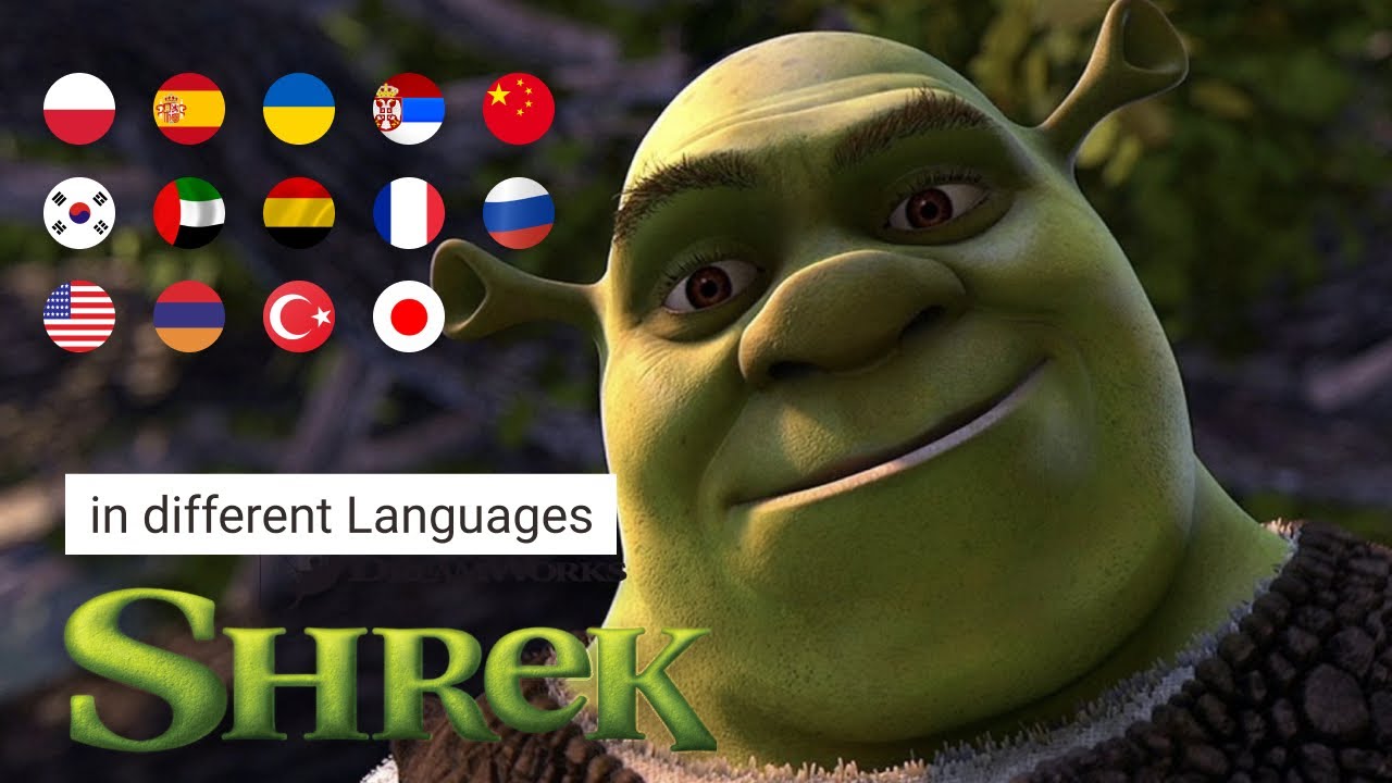 Shrek in different languages meme - YouTube