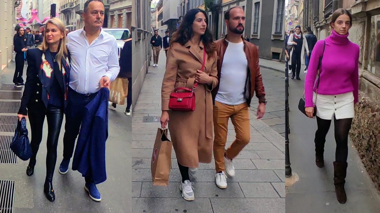 MILAN STREET STYLE. Fall Fashion in Italy. Elegant Outfit Ideas - YouTube