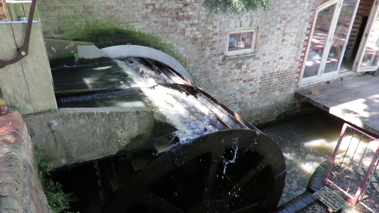 Flitwick Mill Wheel - YouTube