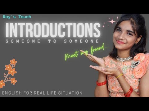 English Introductions in different situations I Roy's Touch I English ...