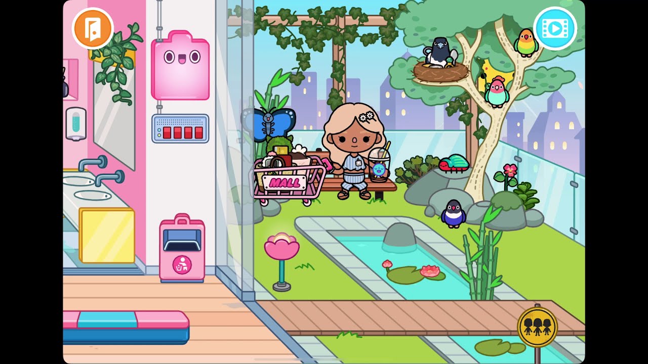 A day at the mall - Toca Life World - YouTube