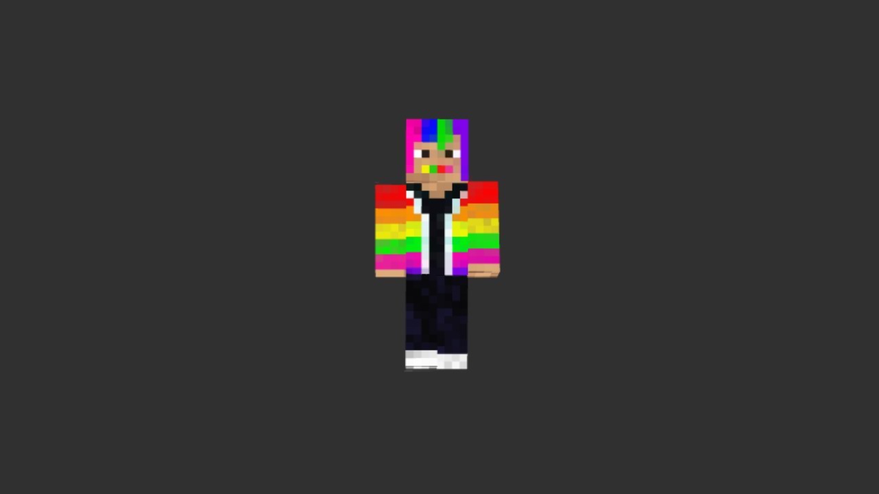 Minecraft skin: 6ix9ine - YouTube