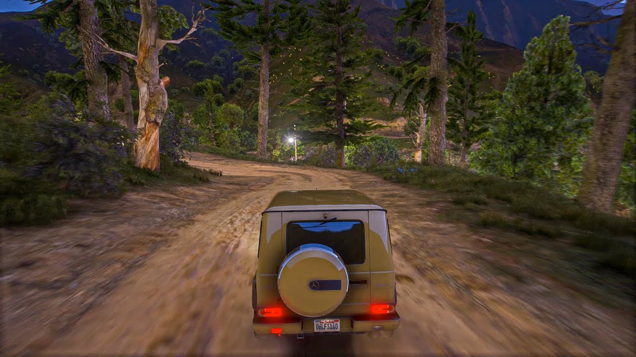 Grand Theft Auto V : Realistic Vegetation with Ray Tracing Graphics Mod ...
