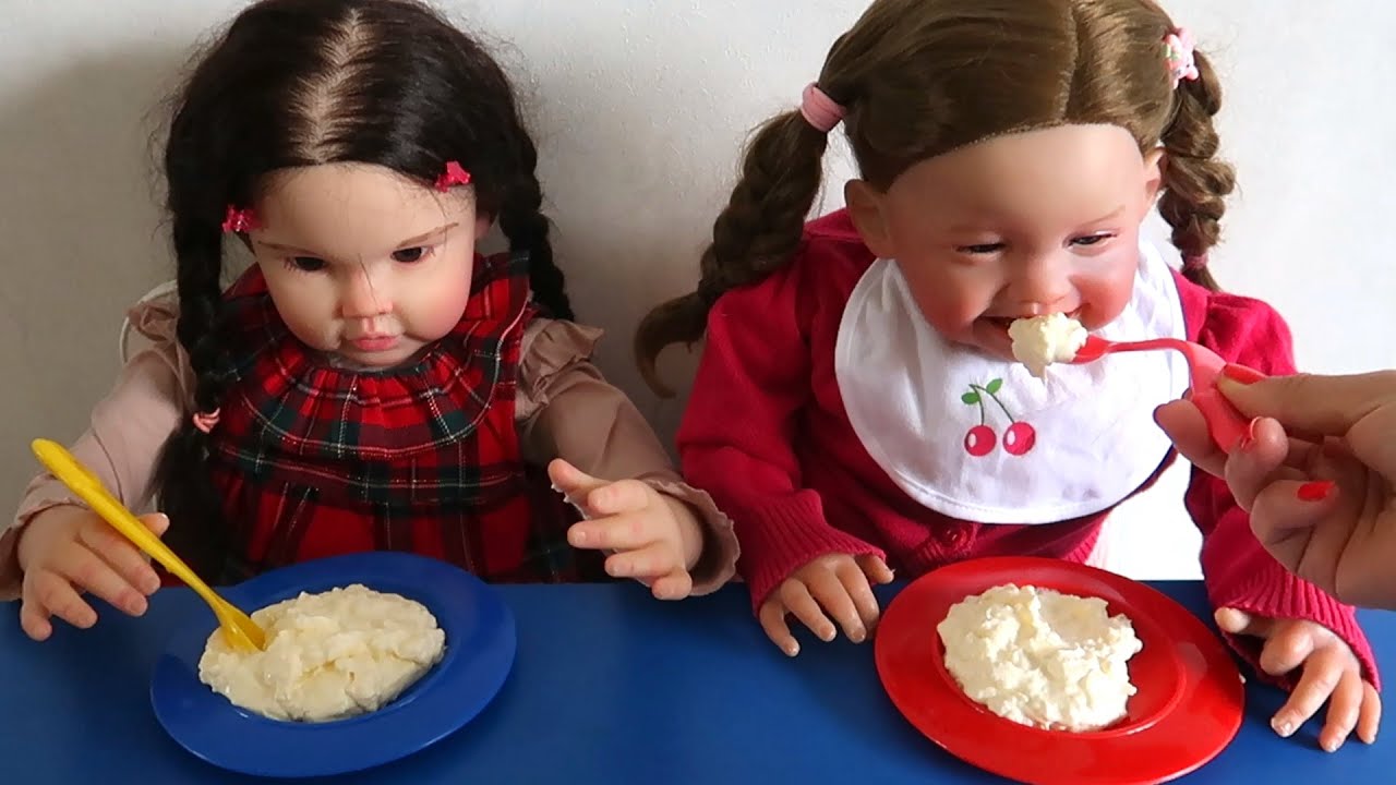 reborn baby dolls -daily routine with 3 reborns-Diana does not want to ...