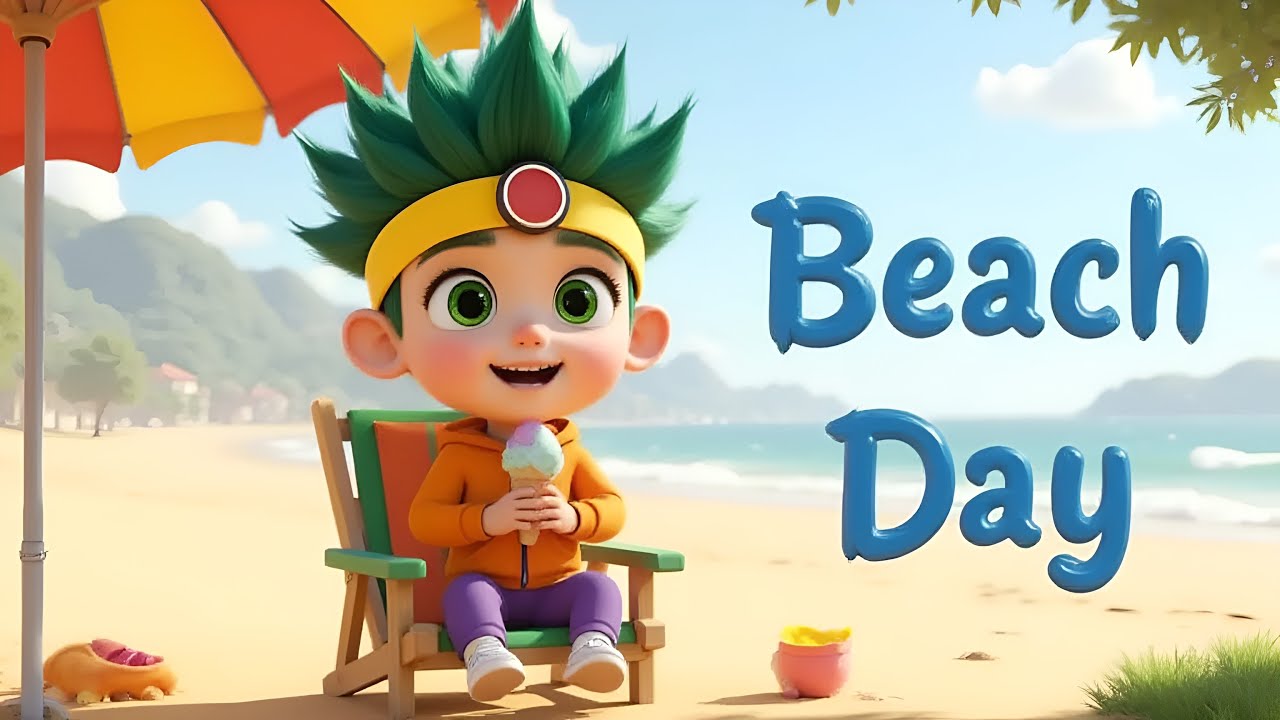 Beach Time is the Best Time! ☀️ | 🐠 Toddler Song | Nursery Rhyme Song ...