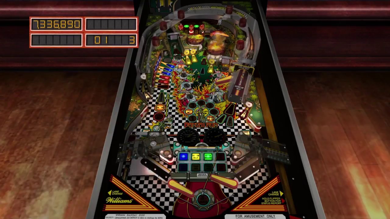Pinball Arcade - Banzai Run (PS4) - YouTube