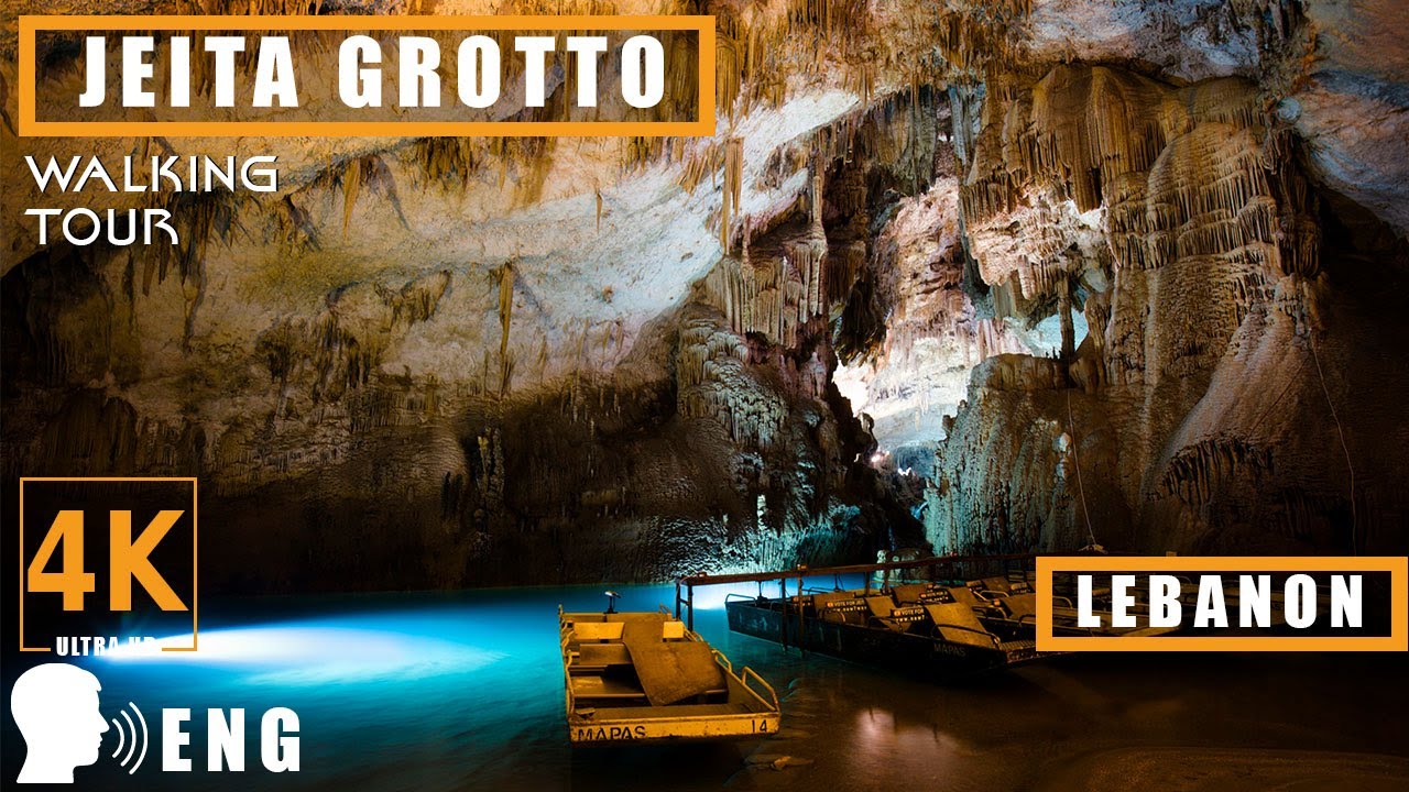 NEW 7 WONDERS OF NATURE - JEITA GROTTO, LEBANON 4K TOUR - #new7wondersofnature - YouTube