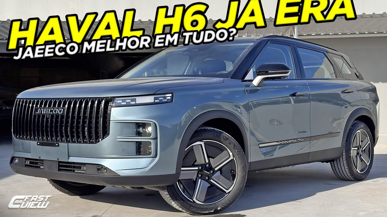 NOVO JAECOO 7 +POTENTE, SEGURO E COMPLETO QUE HAVAL H6, DESIGN DE LAND ...