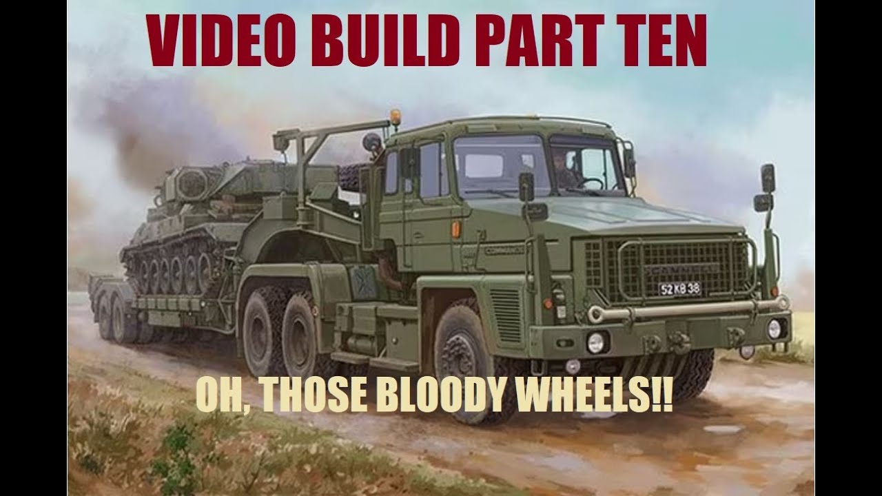 HobbyBoss 1/35 Scammell Commander build. Part 10. - YouTube