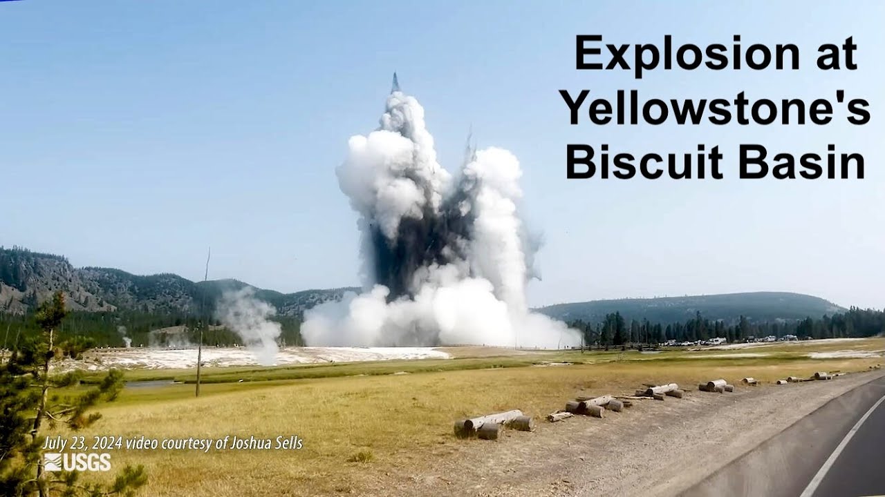 Hydrothermal Explosion at Yellowstone's Biscuit Basin: The Geology ...