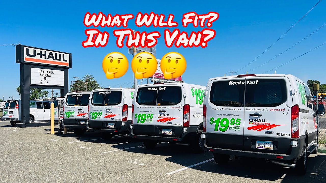 WHAT WILL FIT INSIDE THIS U-HAUL VAN? - YouTube