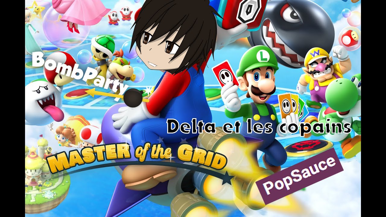 Soirée Pizza - Master Of The Grid, PopSauce et Bomb Party ! - YouTube