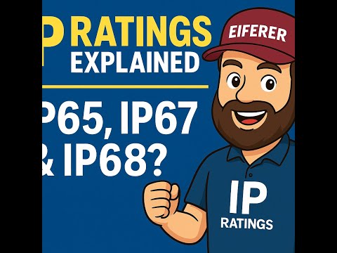 IP Ratings Explained 🔒💧 | What Do IP65, IP67 & IP68 Mean?