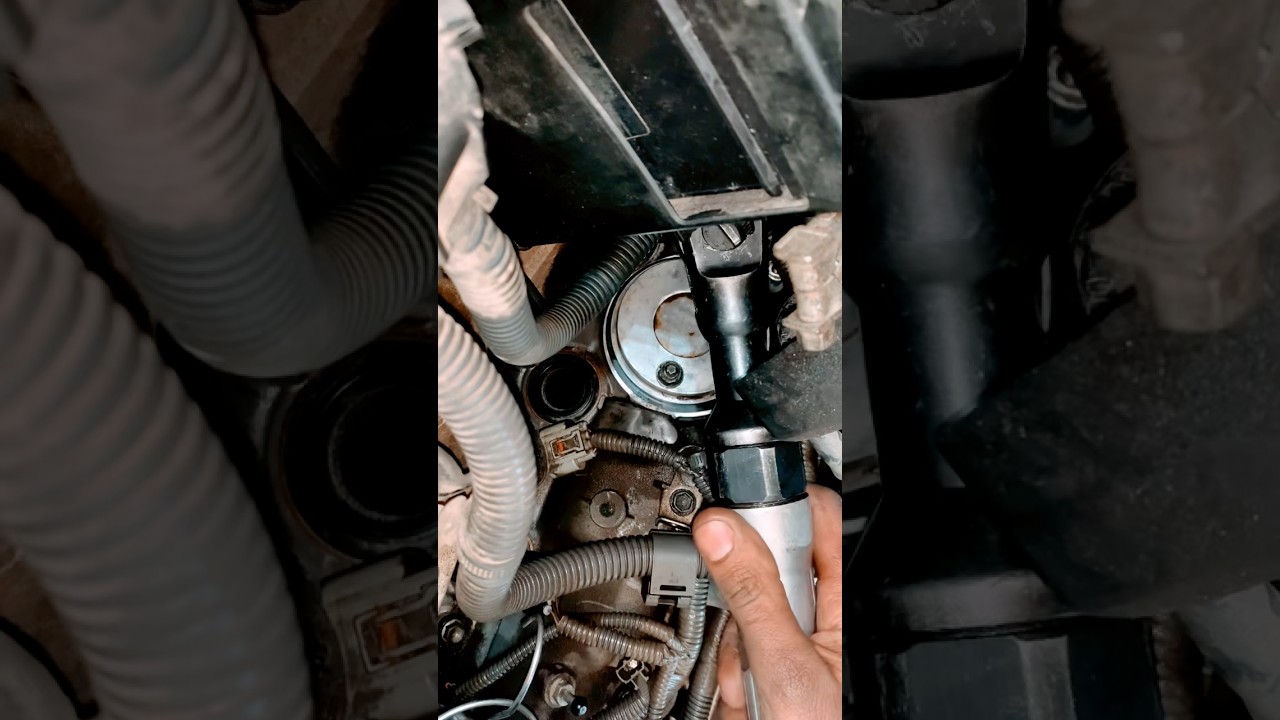 Engine valve cover fixed Lexus LS460 - YouTube