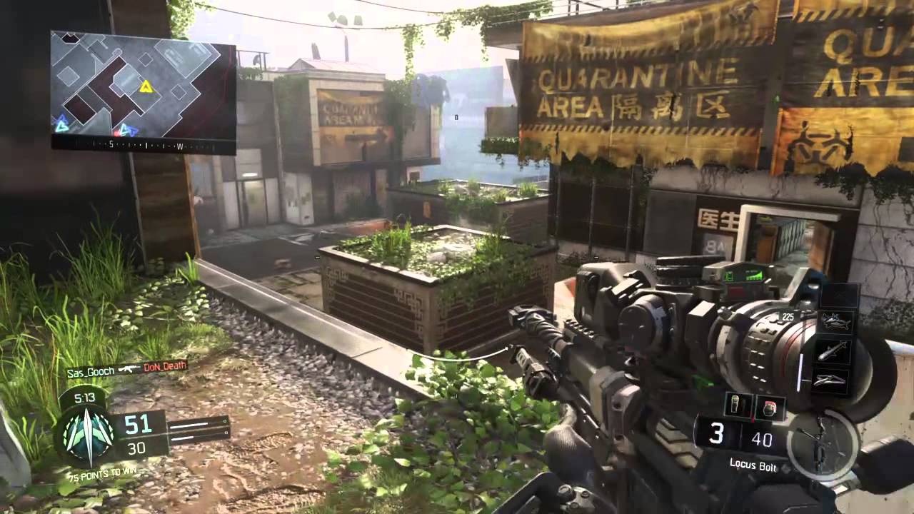 BLACK OPS 3 LOCUST SNIPER GAMEPLAY - YouTube