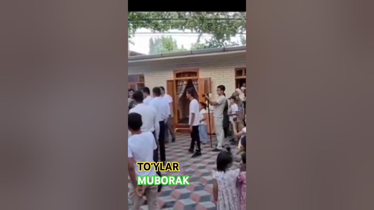TO'YLAR MUBORAK JONLI IJRO - YouTube