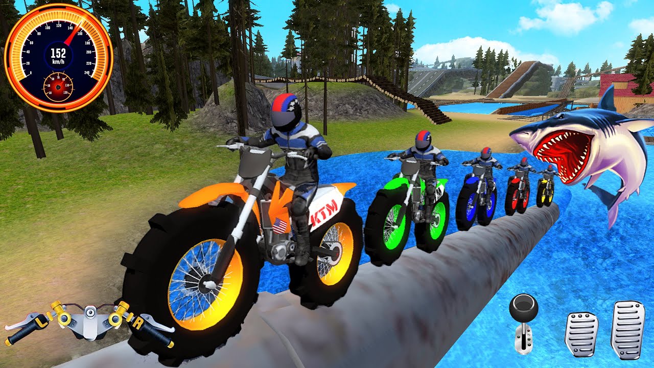 Impossible Dirt Bikes Racing Game #2 - Extreme Driving Motocross Stunts ...