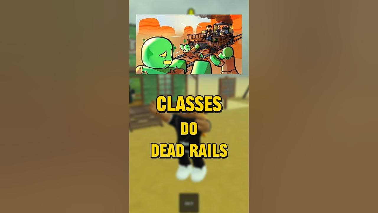 NOVAS CLASSES DO DEAD RAILS #shorts #roblox #deadrails #jogos #game - YouTube