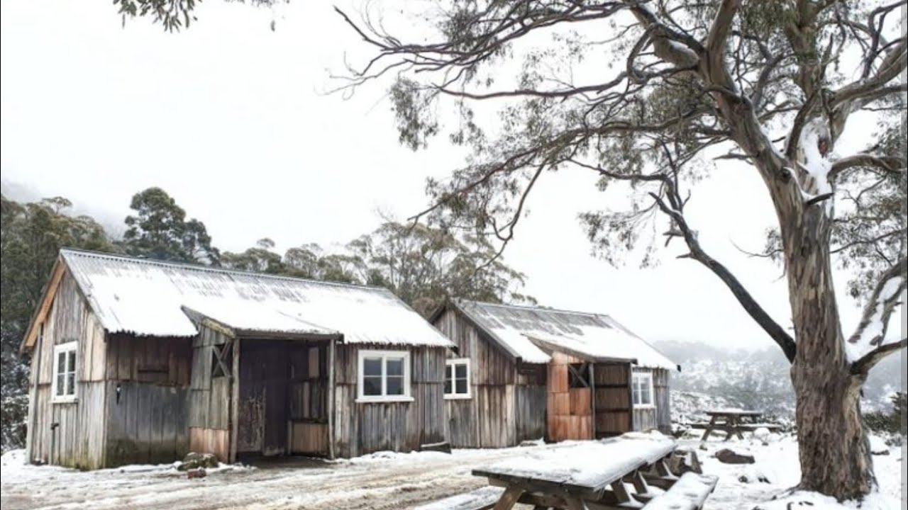 I stayed at Mt Field Government huts - YouTube