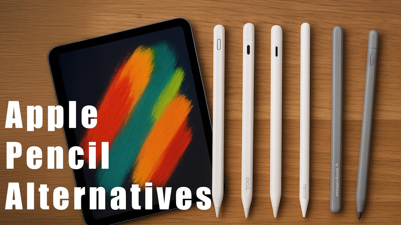 5 CHEAP Apple Pencil Alternatives You Should Try Now - YouTube