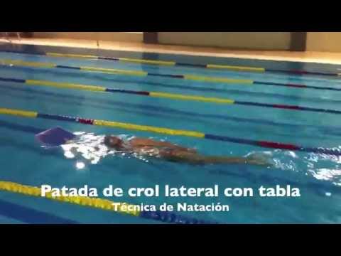 Personal Running - Patada de crol lateral con tabla Técnica de natación ...