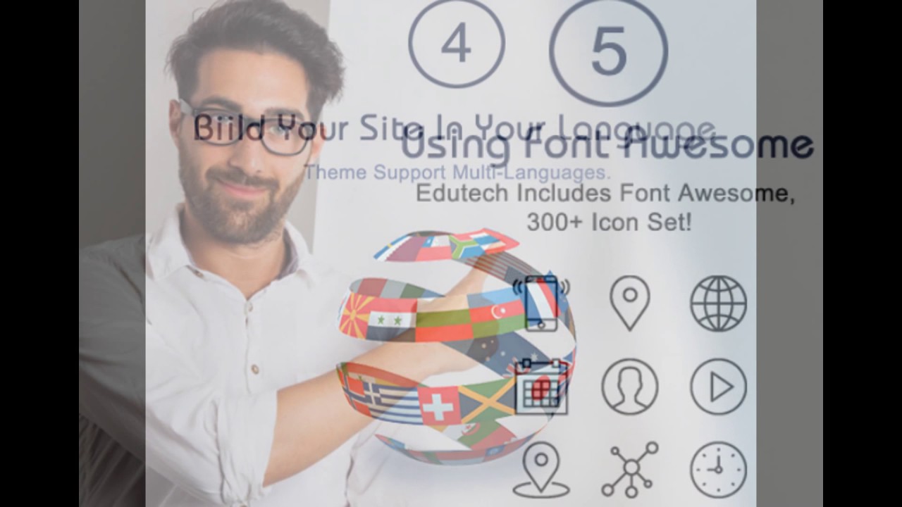 Edutech-Responsive Moodle Theme - YouTube