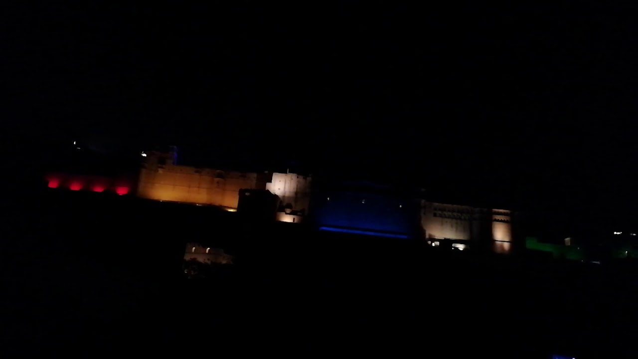 Amer Fort light and sound show 4 - YouTube