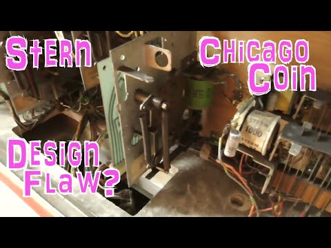 Troubleshooting a 1977 Stern / Chicago Coin RAWHIDE Pinball Machine ...