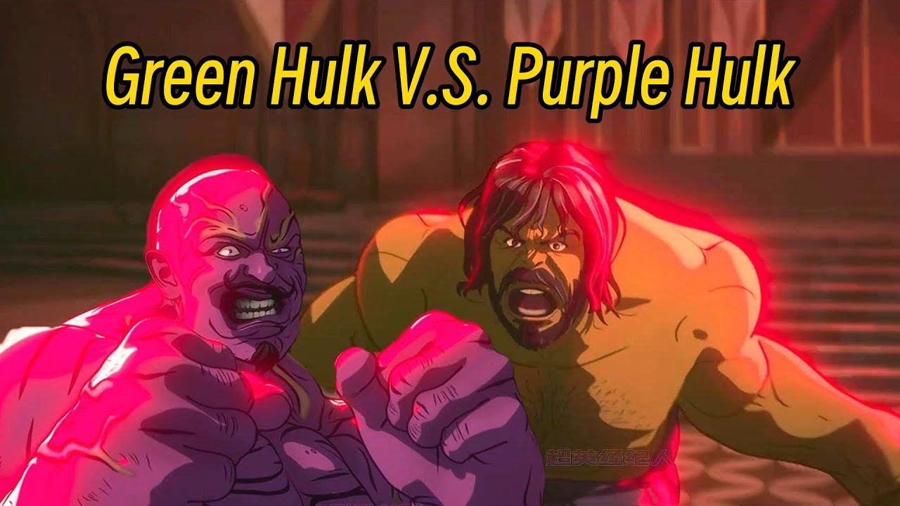 What If... Green Hulk Fights Purple Hulk in 1602?! - YouTube