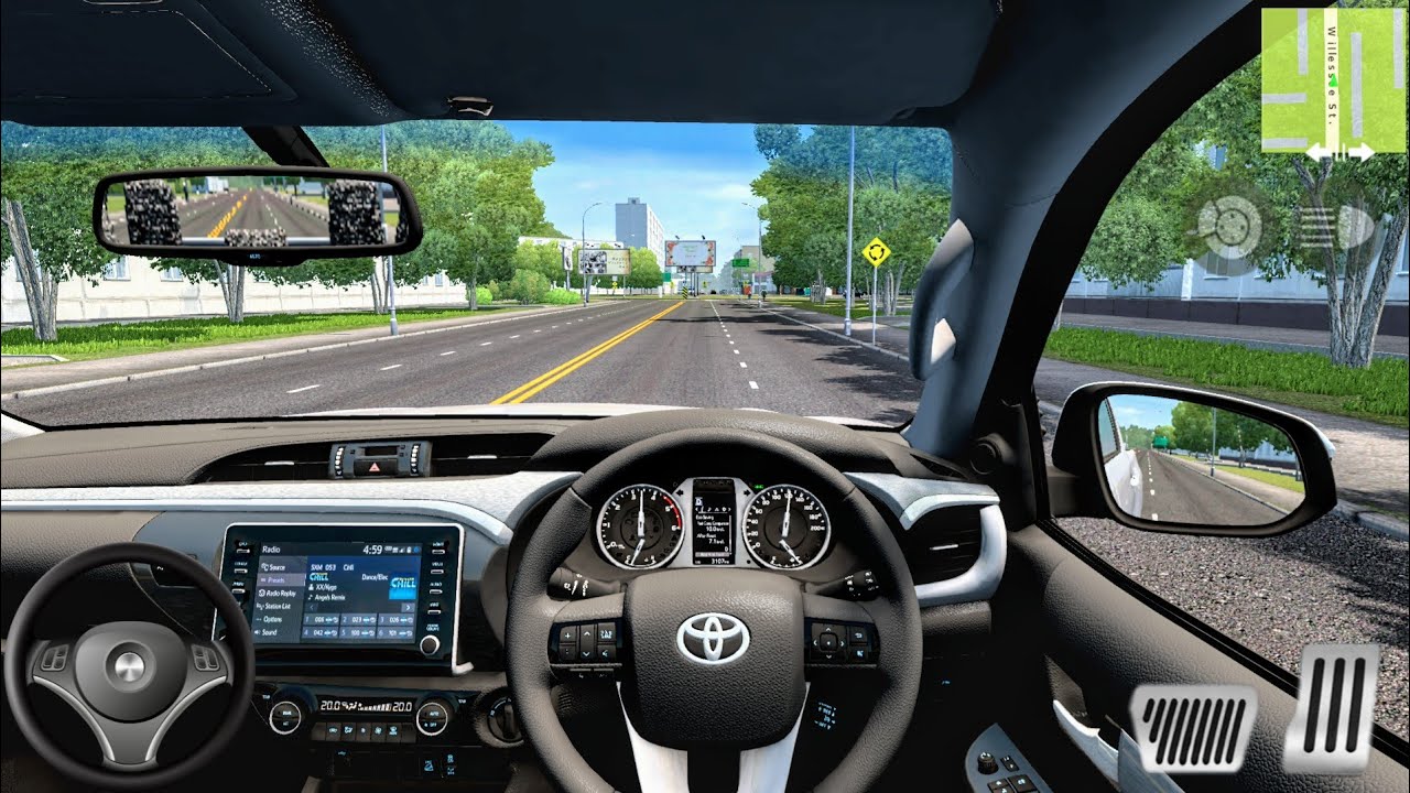 Toyota Hilux City Car Driving - Logitech G29 Gameplay - Realistic Car ...