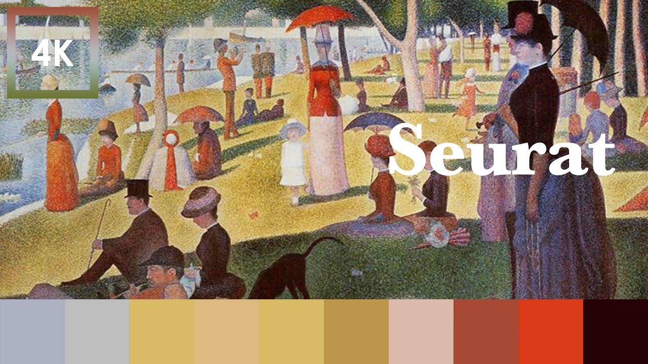 Color Palette - Georges Seurat - YouTube