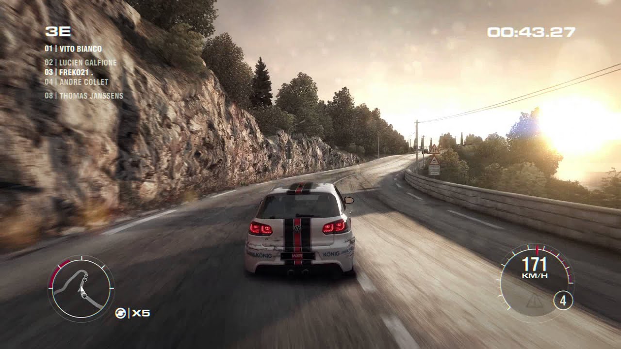 GRID 2 Gameplay PC Ultra Settings 7970 - YouTube