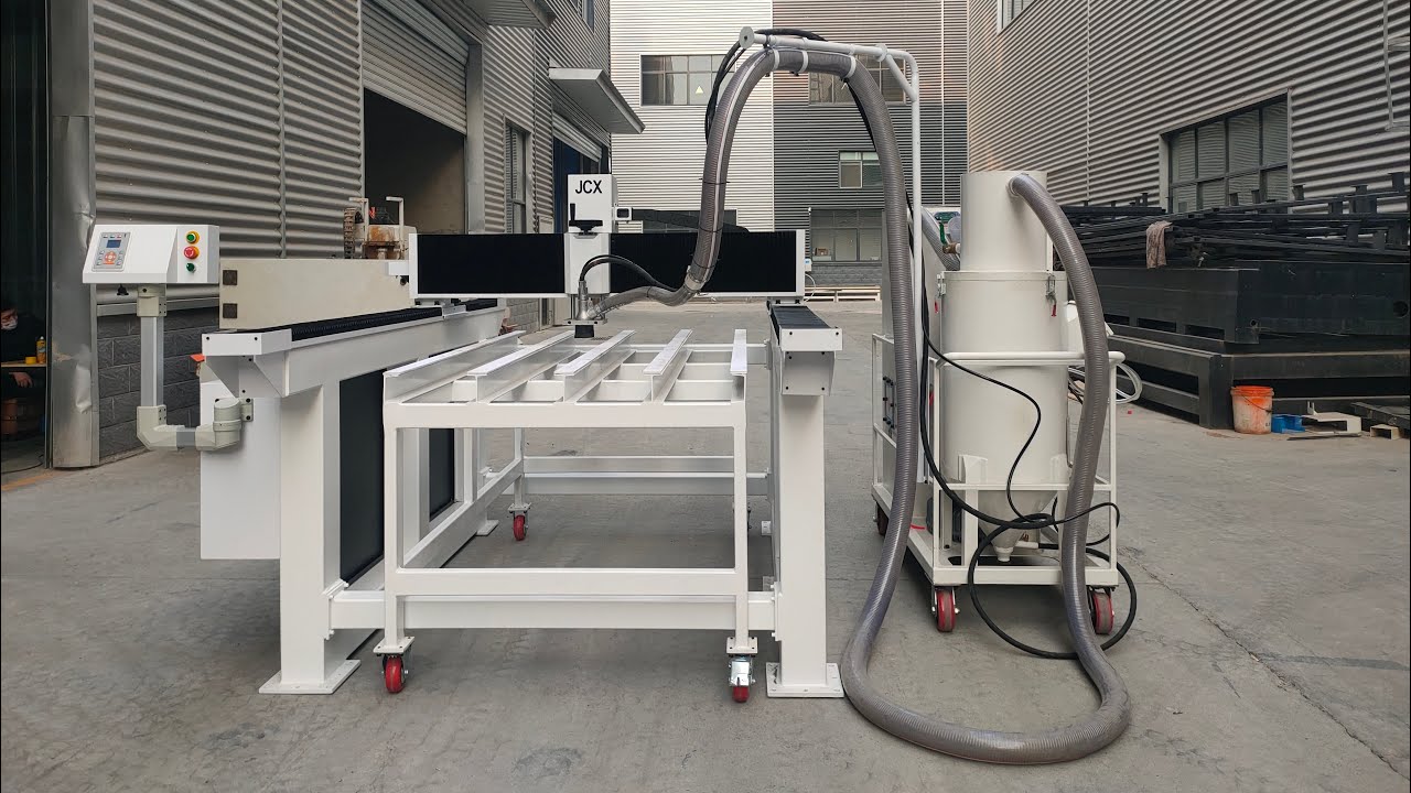 CNC Sandblasting Machine /Пескоструйный станок с ЧПУ - YouTube