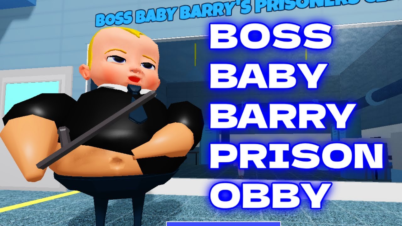 Roblox Obby Boss Baby Barry's Prison Run Full Gameplay No Death Speed ...