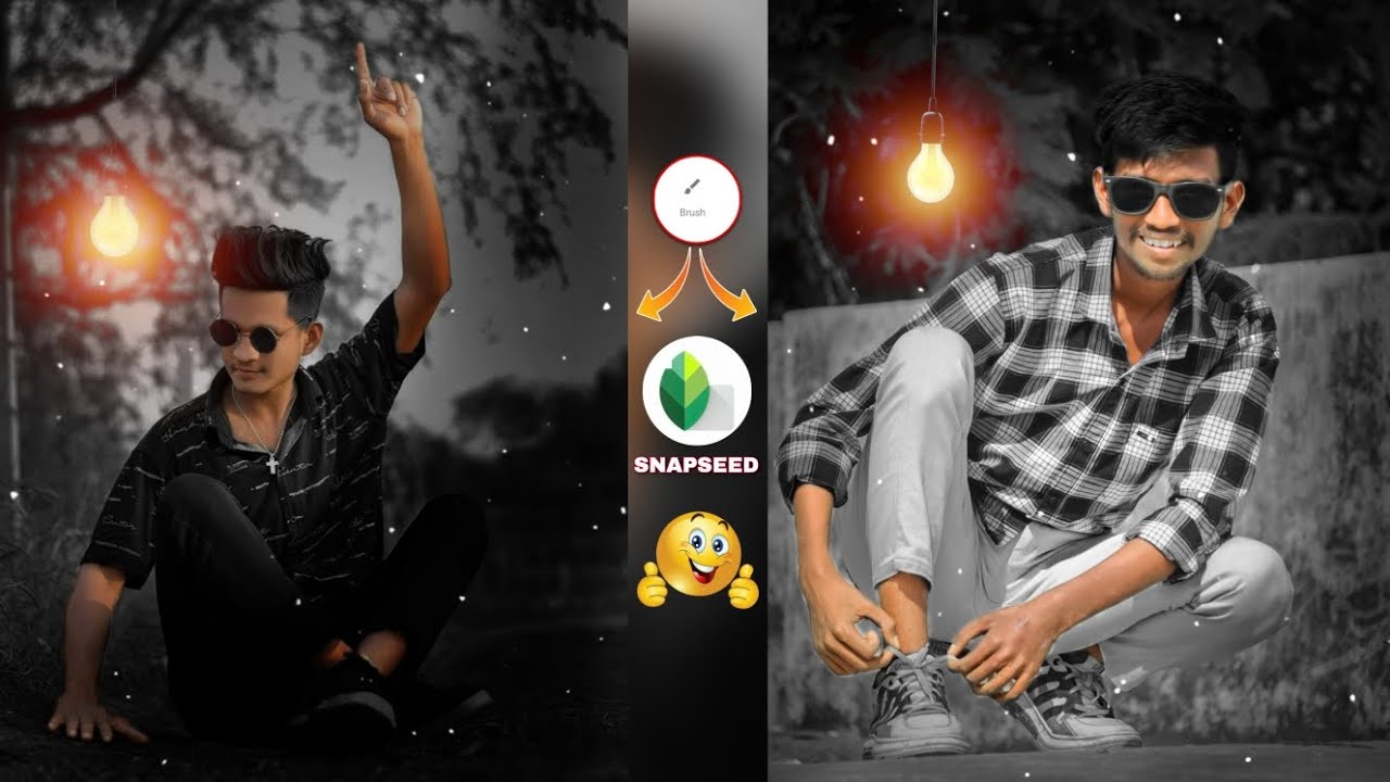 How to bulb photo editing in snapseed | Snapseed me bulb photo editing ...