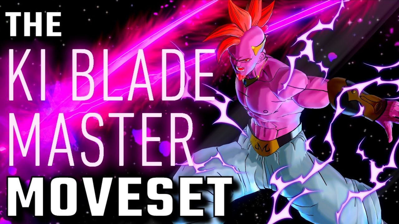 The Ki Blade Master Male Earthling Moveset | Dragon Ball Xenoverse 2 ...