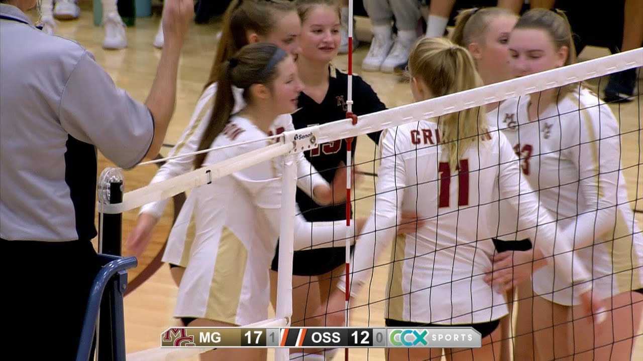 Maple Grove Volleyball Sweeps Osseo - YouTube
